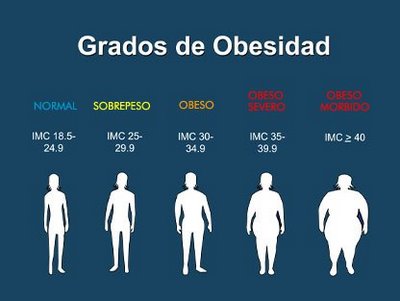 Obesidad: Clasificacion y tipos de obesidad