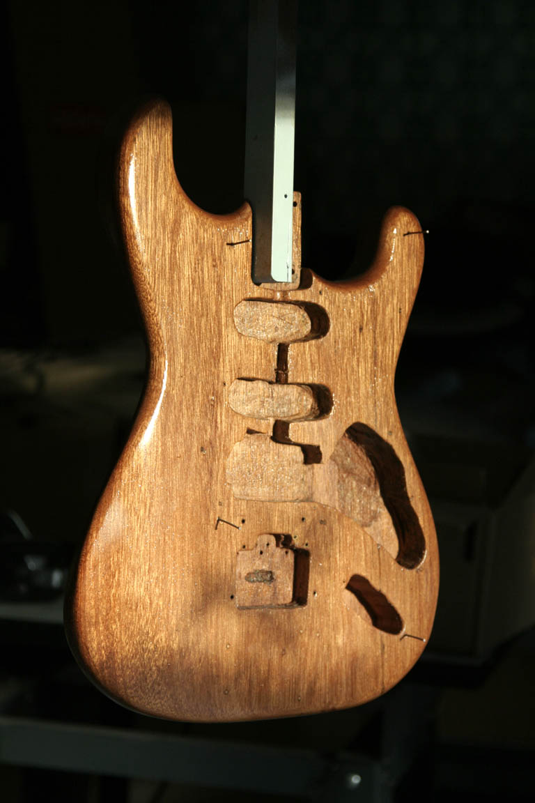 The Big Whistle: Candy Green Strat Refinish Process