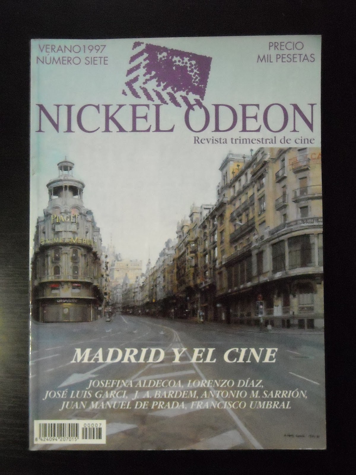 Aizen Trade: LIBRO - REVISTA DE CINE NICKEL ODEON