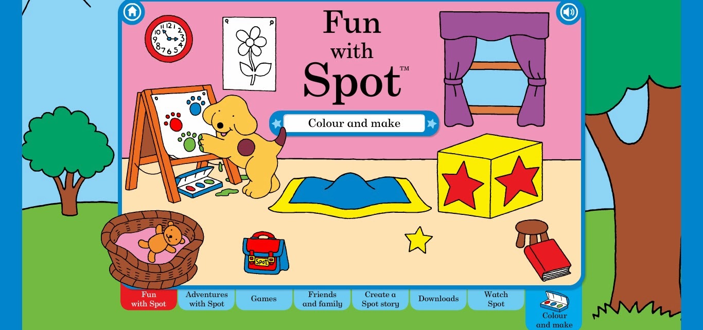 Little Medha Growing Up: Splendid Sites - Fun With Spot