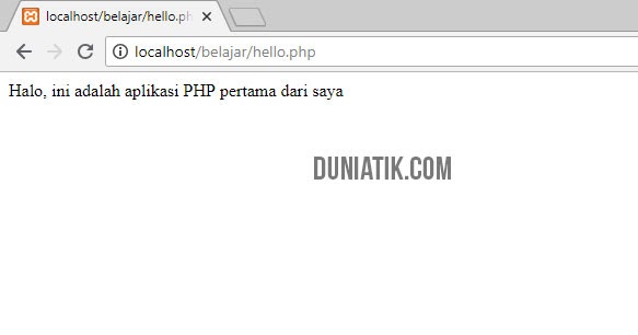 Tutorial Pemrograman Web Menggunakan PHP - Buku Ajaran SMA SMK