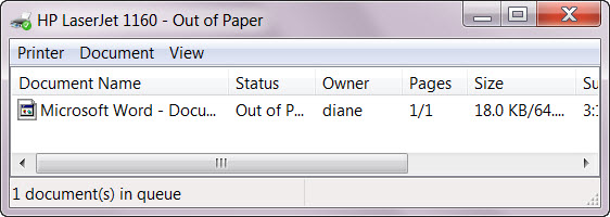 100 Amazing Computer Tips: Tip #9 - Stopping A Runaway Printer
