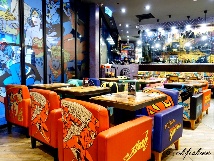 oh{FISH}iee: DC Comics Super Heroes Café @ SkyAvenue, Genting Highlands