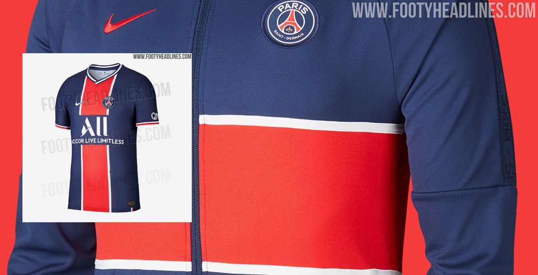 Nike PSG 20-21 Home Kit Leaked - Anthem Jacket Confirms Design - Footy ...