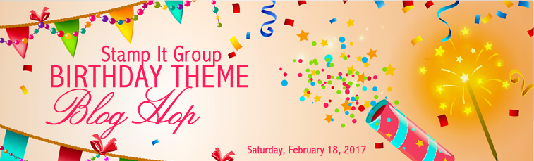 Just Dreamin' Stamps: Birthday Theme Bloghop