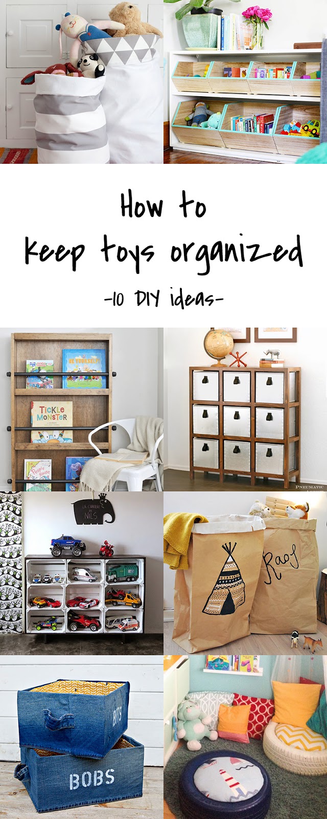DIY to Try # Toy storage