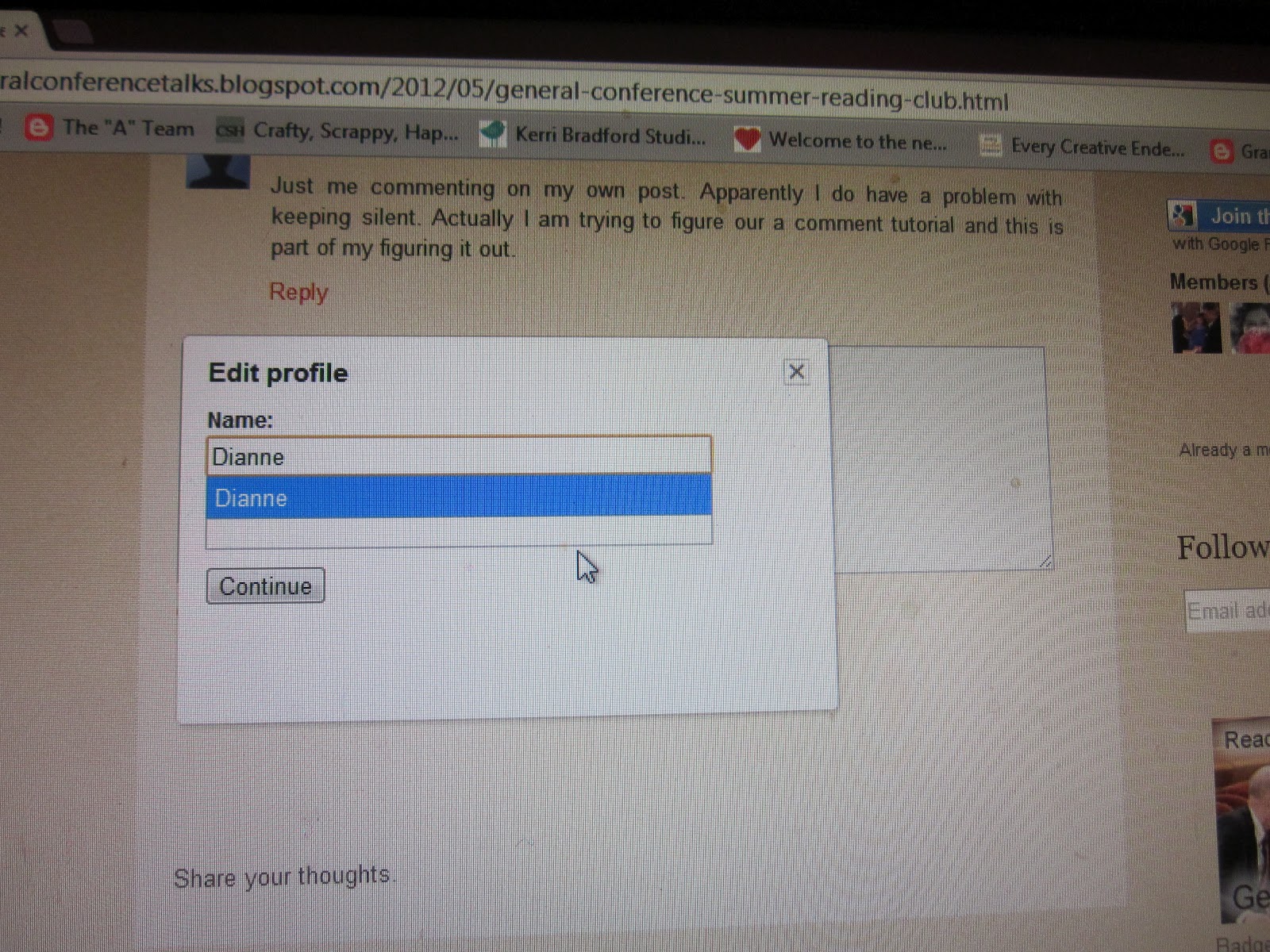Listen. Learn. Practice.: How to Leave a Comment