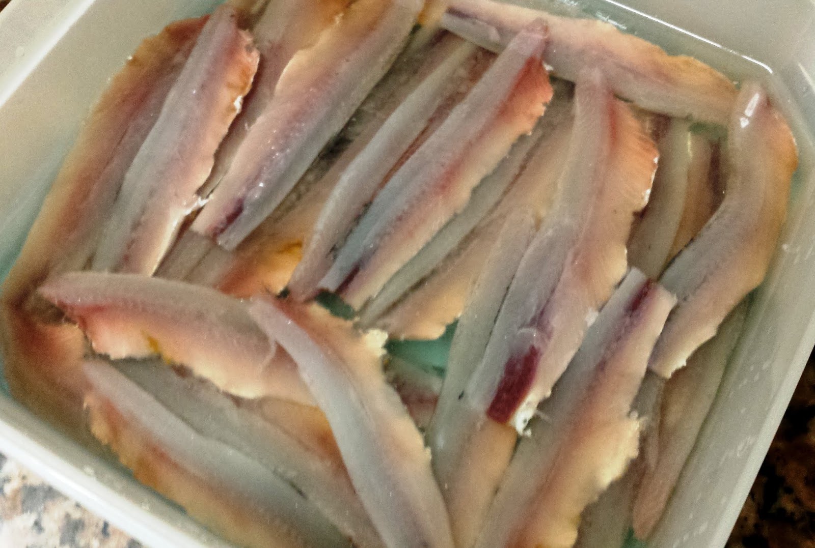 El rincón de Mundín: BOQUERONES-BOCARTES EN VINAGRE