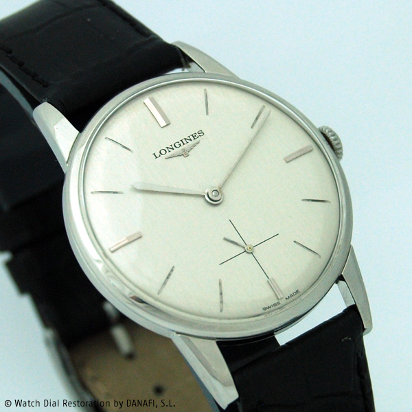 Watch repair and restoration: Longines watch dial restoration