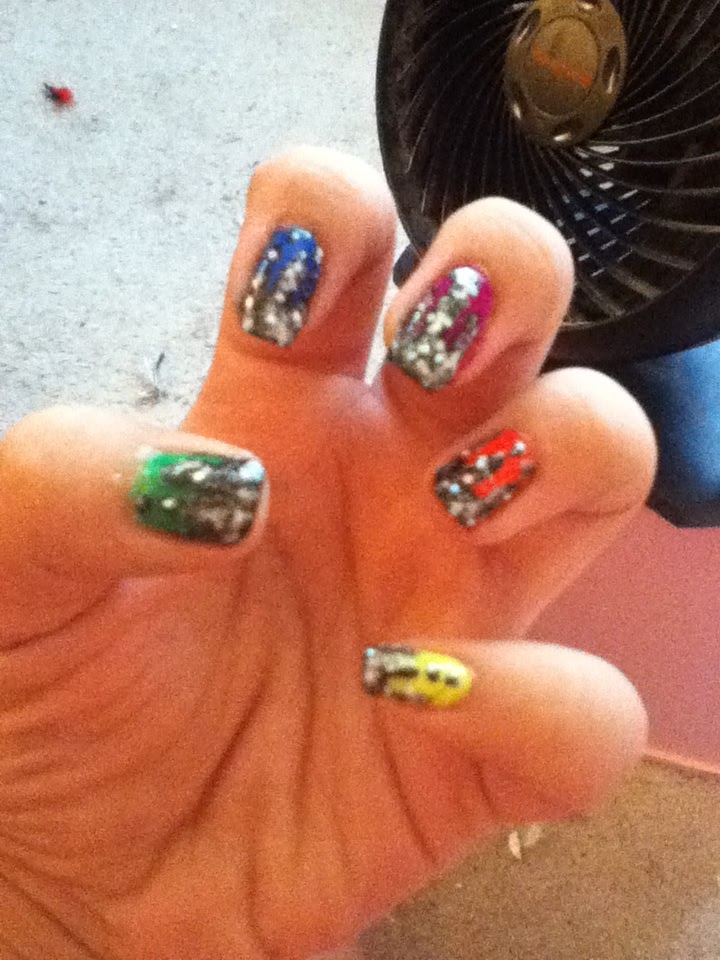 Rosabella Manderzan's Nails: Drip Drop Nails!!