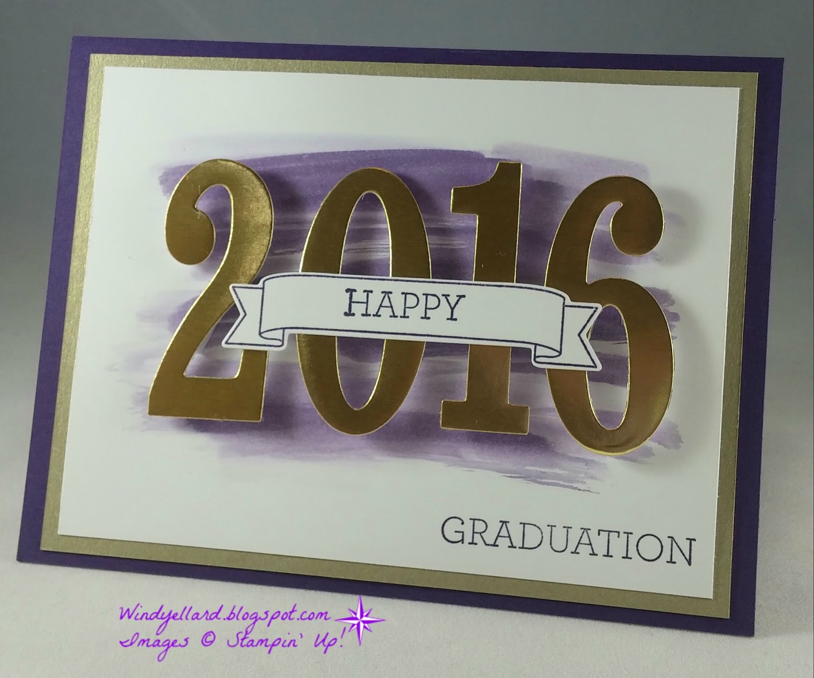 Windy's Wonderful Creations: Happy Grad Card!