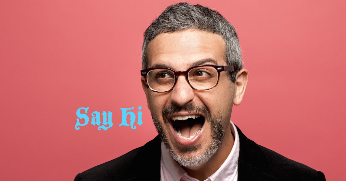 An Interview with Eric Elbogen (Say Hi)