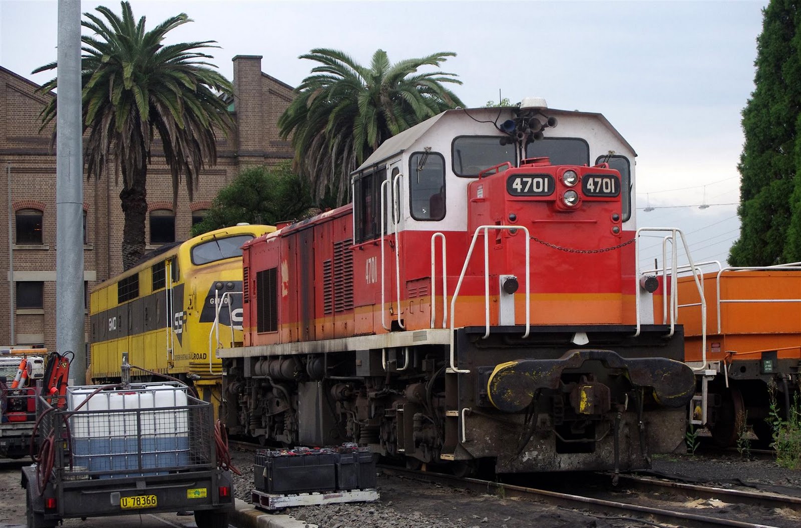 Rollingstock News: RailCorp Wagons - Chullora