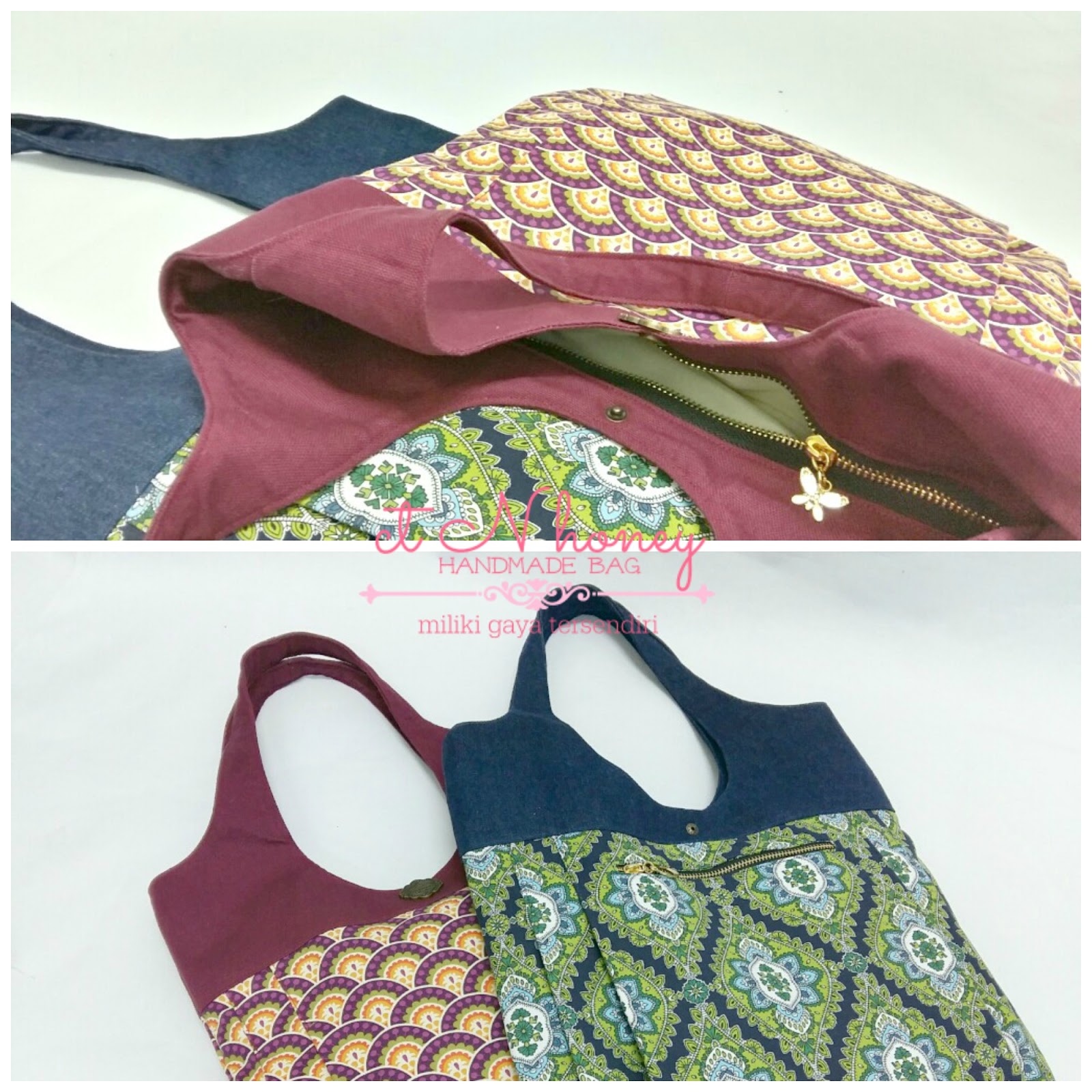 ctnhoney: Beg Kain Cotton-Nevena Bag