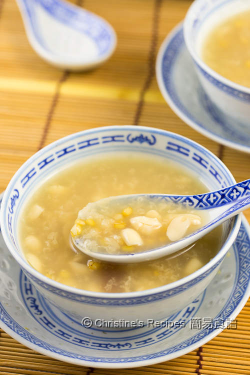 花生麥米粥 【港式傳統甜點】Pelted Wheat and Peanut Sweet Soup | 簡易食譜 - 基絲汀: 中西各式家常菜譜