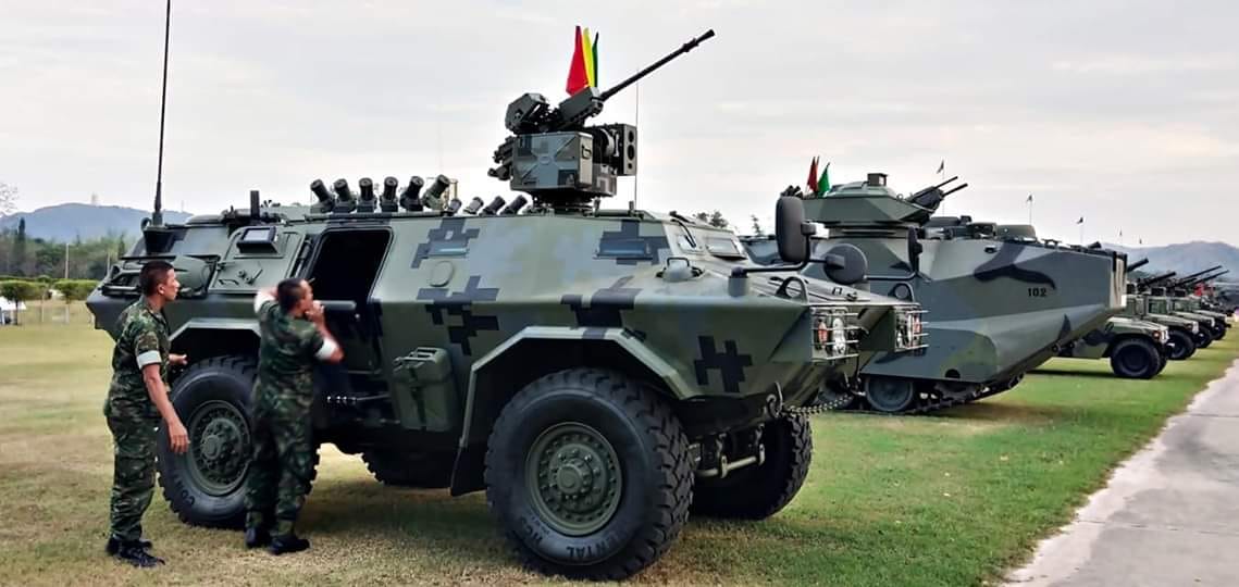 AAG_th บันทึกประจำวัน: รถเกราะล้อยาง V-150 นาวิกโยธินไทยได้รับการ ...