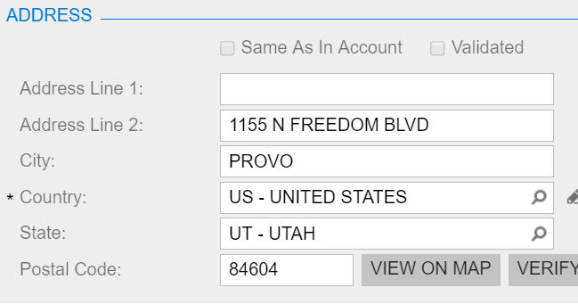 USPS Address Validation for Acumatica Cloud ERP - GitHub Project
