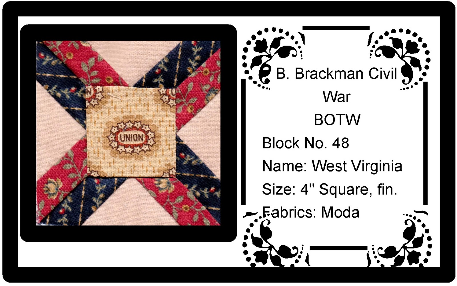 Brackman Civil War Blocks