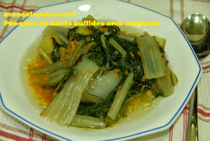 En Roc a la Cuina: Penques de bleda amb carbassa