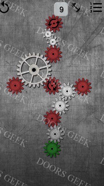 Gears Logic Puzzles Level 9 Solution ~ Doors Geek