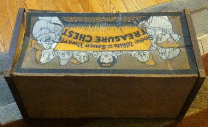 Filmic Light - Snow White Archive: Snow White "Treasure Chest" Toy Box