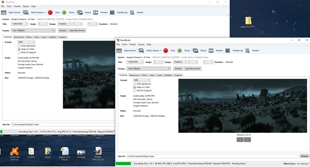 Efectos y prioridades del foco