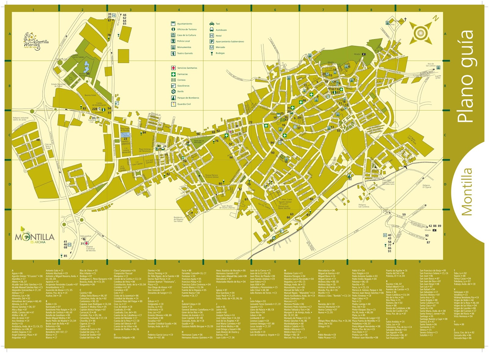 PASIÓN POR MVNDA: Planos turísticos, guía y callejeros de la ciudad de ...