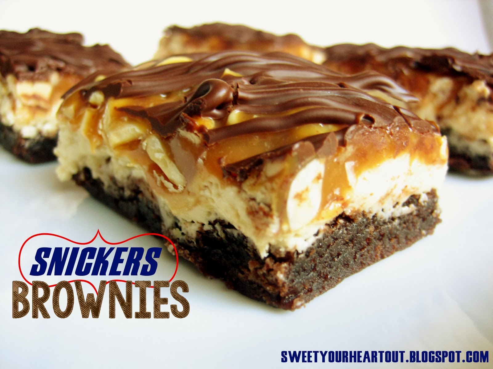 Sweet Your Heart Out: Snickers Brownies