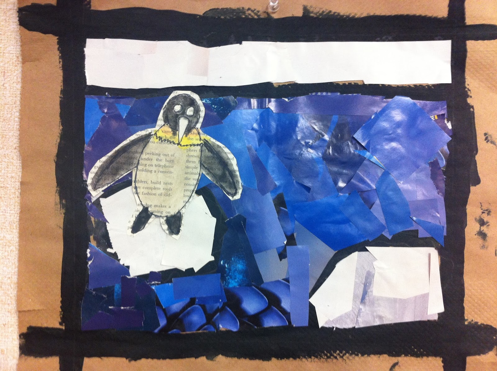 Rethink Crafts: Magazine Mosaics with 4th graders