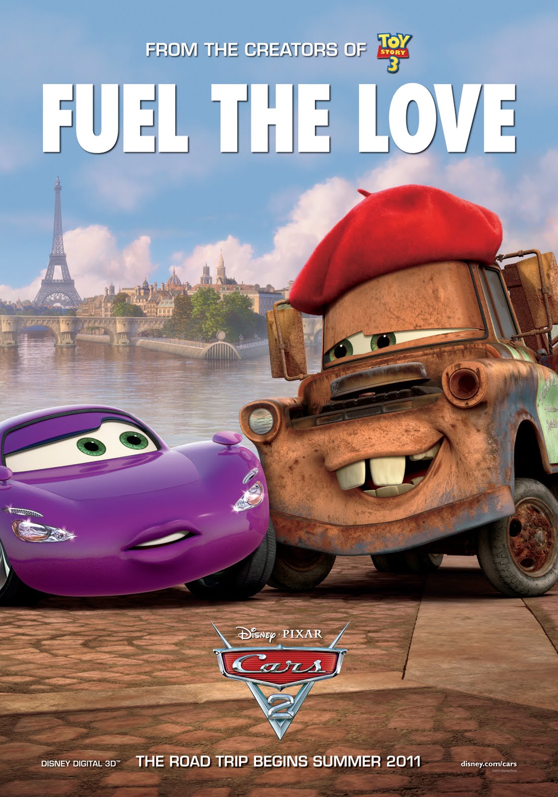 Nuevos pósters de "Cars 2" ¡Divinos! - ChecaLAMovie