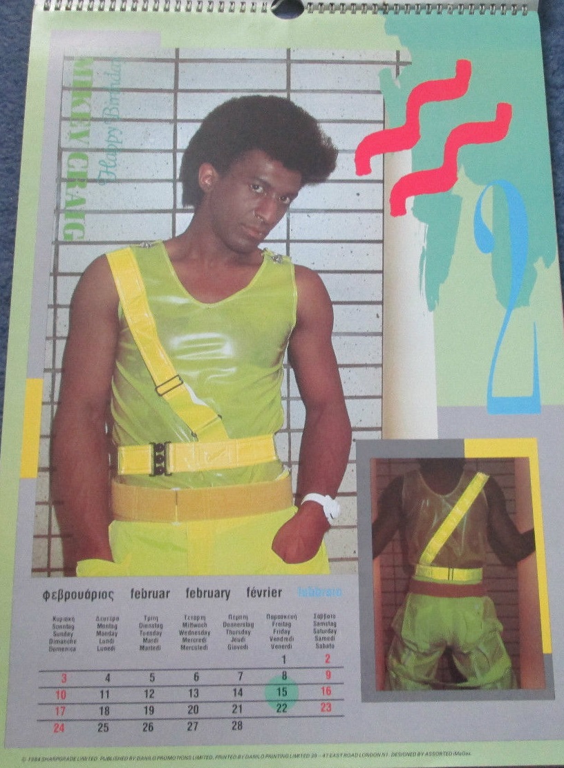 Top Of The Pop Culture 80s: Culture Club 1985 Calendar