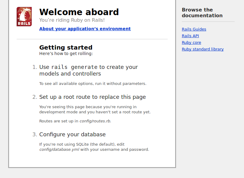 Rails Install And Make A New App Create A Sample Web Application On Rails Tutorials Blog
