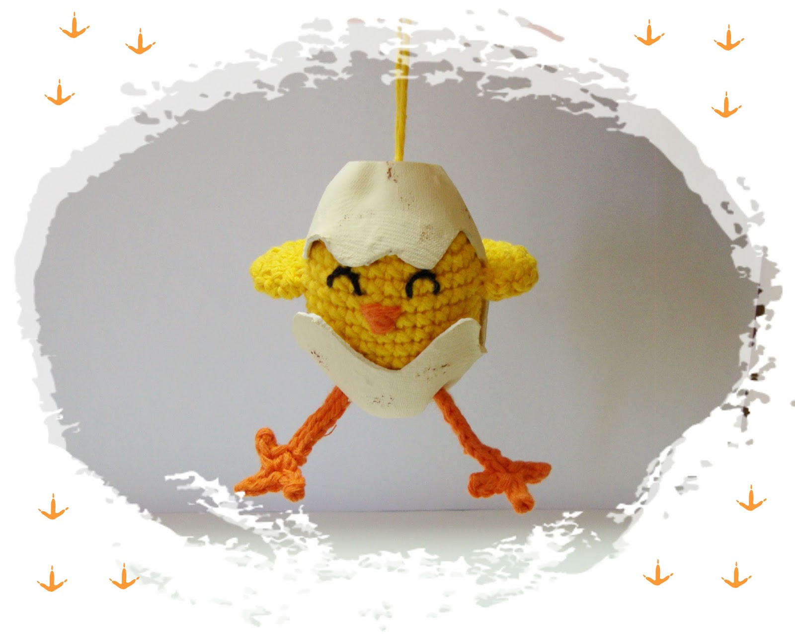 SanDryCreaciones: Pollito con cáscara