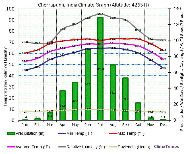Monsoon Season Experiences Throughout The Year-Cherrapunji | TRAVEL AT ...