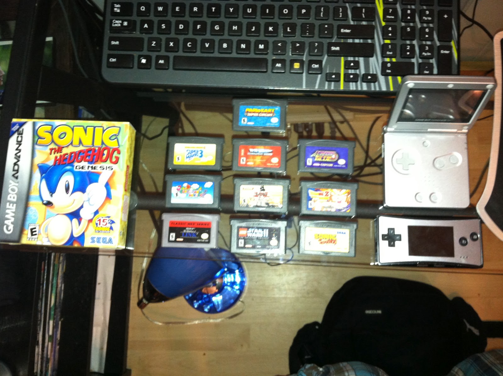 Synntax Gaming: More GBA Pickups and my gaming setup.