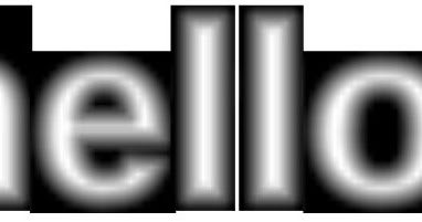 Ming's Coding Blog: Creating a SDF Texture for a Font at Runtime