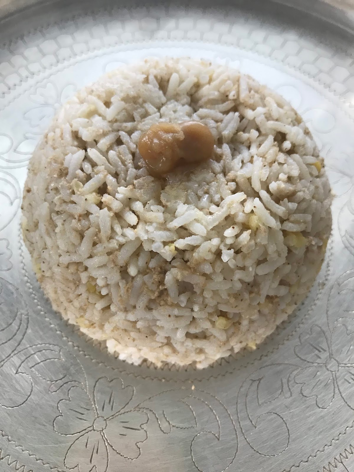 Pulagam(Sesame rice) and Vankaya Bajji (Spicy,Tangy Eggplant curry ...