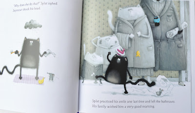 TEXTILE TROLLEY: A Book Review: Love, Splat by Rob Scotton