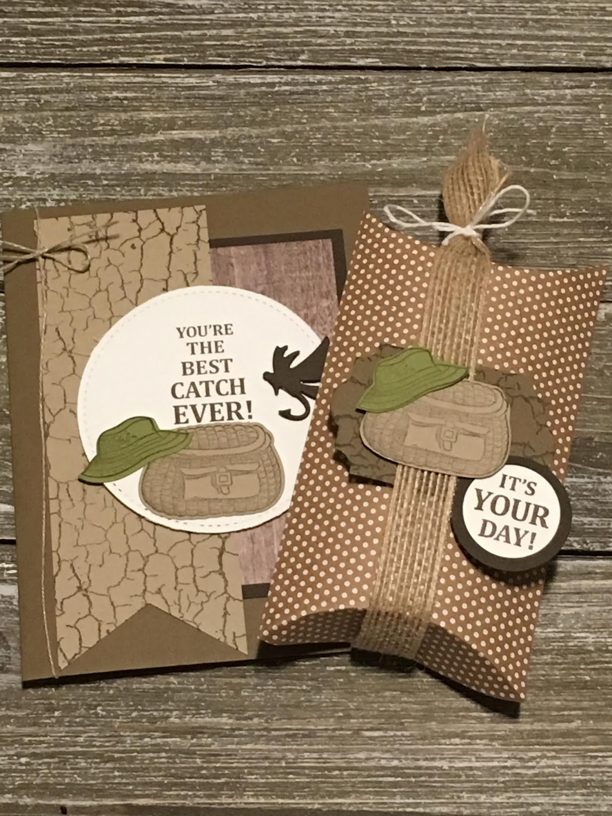 Best Catch Gift Card Holder - Karina Chin, Stampin' Up! Demonstrator