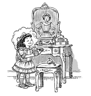 Busy Drawing Illustration Blog: Illustration Friday: "Vanity"