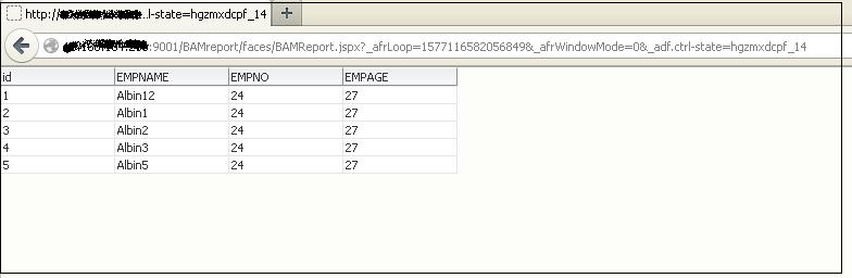 Building A Simple Oracle Adf Page Using Oracle Bam Data Control