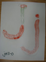 Behind the scenes: Mrs. Gloudemans' Class: Letter of the Week