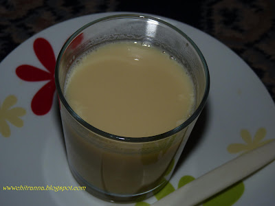 Chitranna: Moong Lentil (Dhal) hot drink