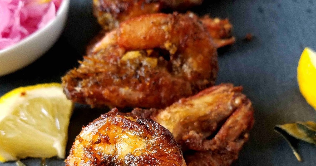 Spicy Pepper Prawns Fry