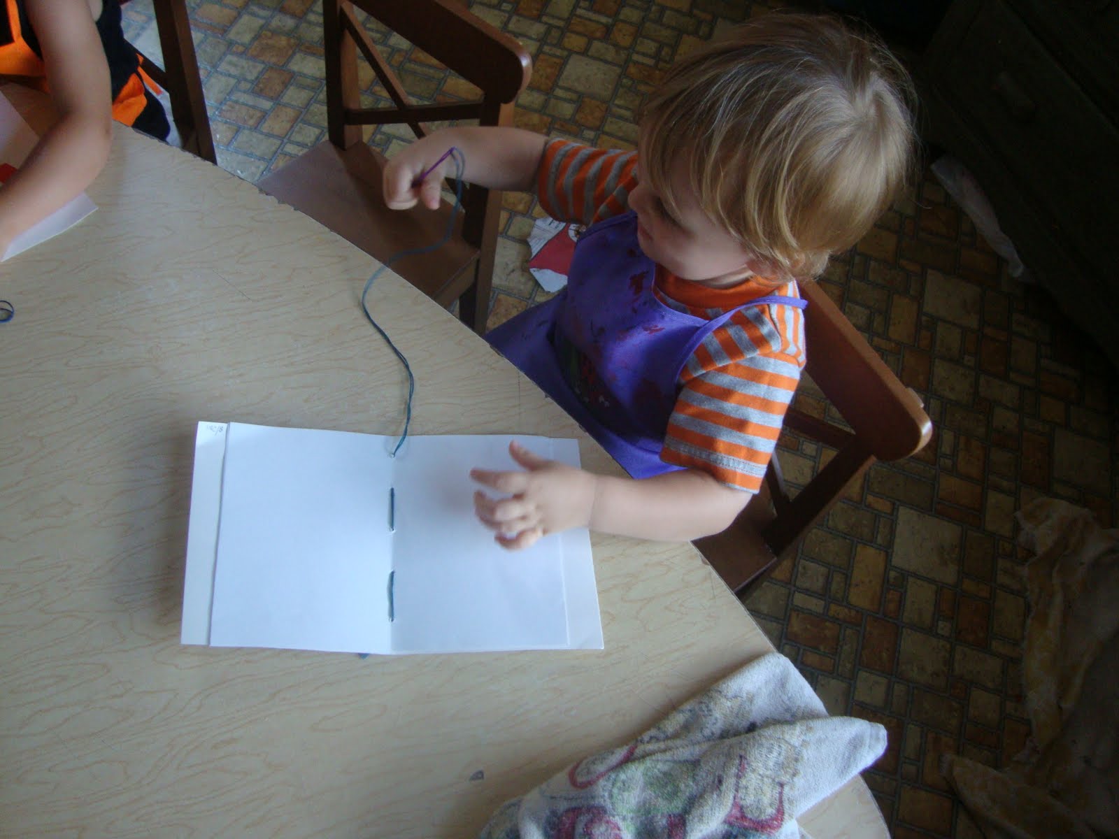 art and soul preschool: Book Making