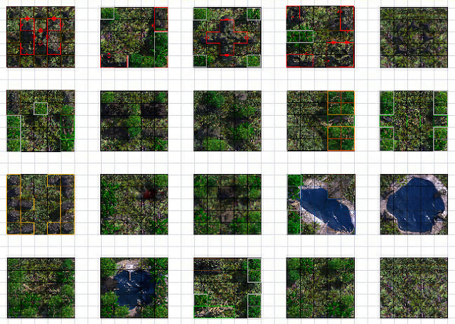 Heroclix Maps: Jungle Tile Map