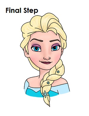 Best Time For Fun: How to Draw Elsa Step By Step