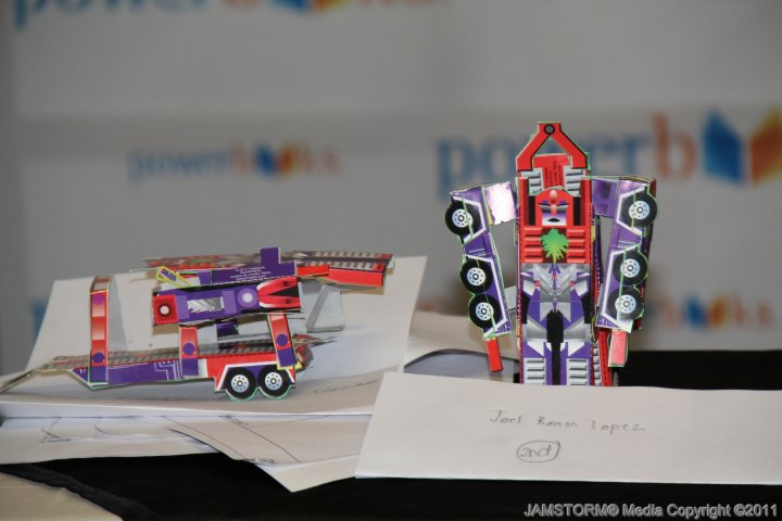 GeekMatic!: JoMike Tejido's Foldabots More Than Just Transformers in ...