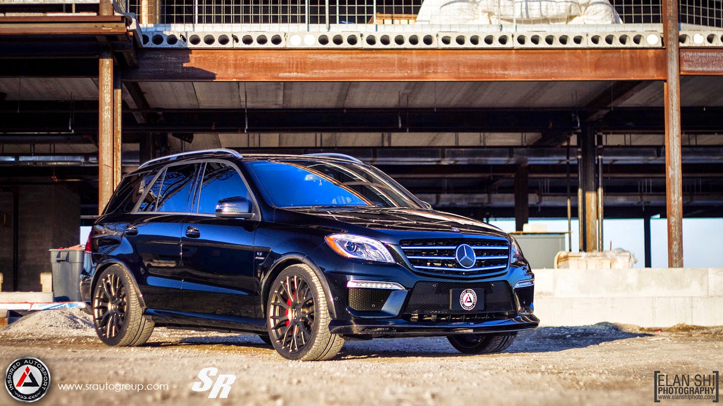 Mercedes-Benz ML63 AMG Revozport on PUR Wheels | BENZTUNING