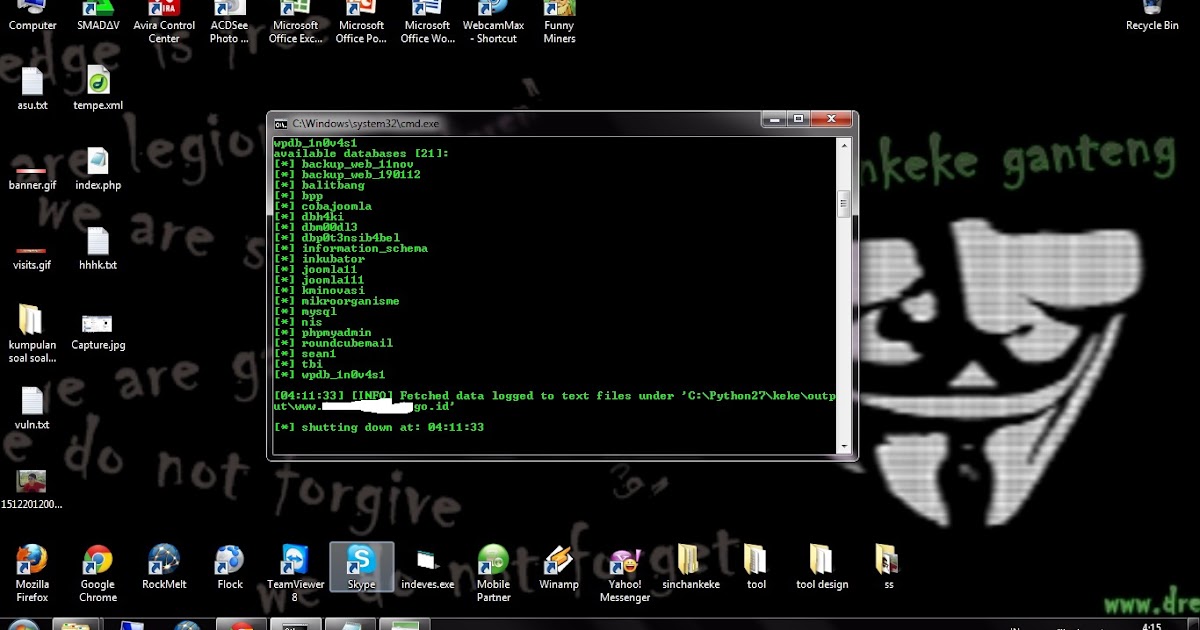 Deface dengan SQLMap di windows | INDO html